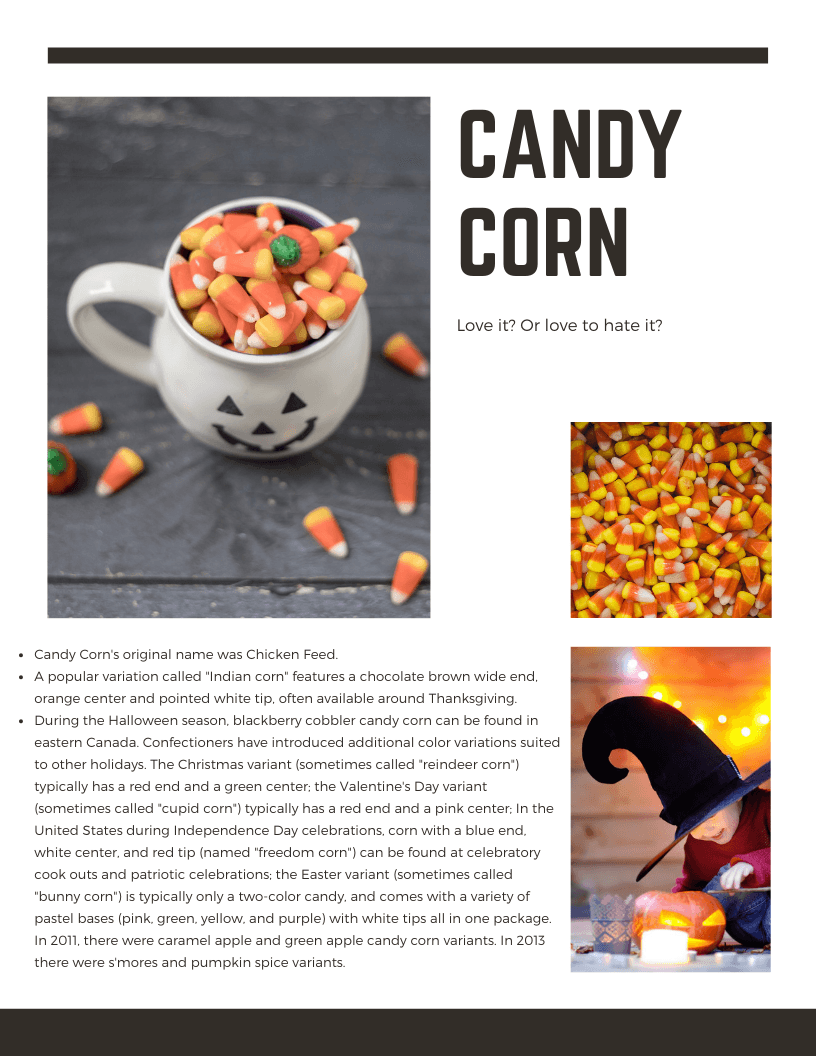 National Candy Corn Day | CCFM